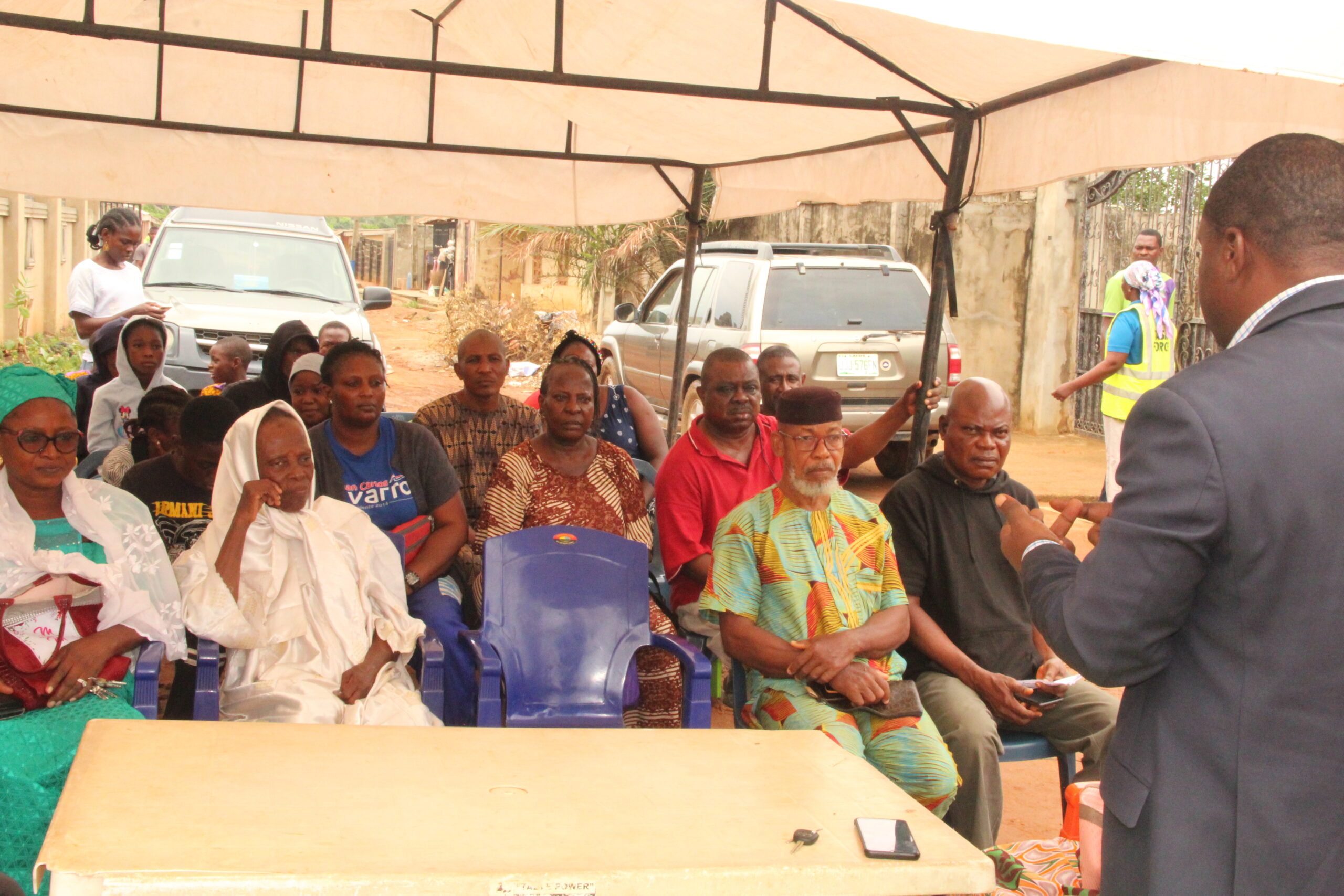 Faces at Gbaga Area of Ijede in Ikorodu during Community sensitization ...